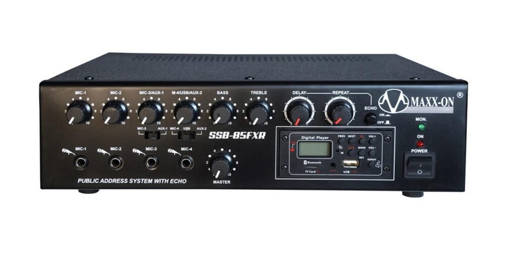 MAXX-ON Amplifier SSB-85FXR (Echo/USB/Recording Amplifier)