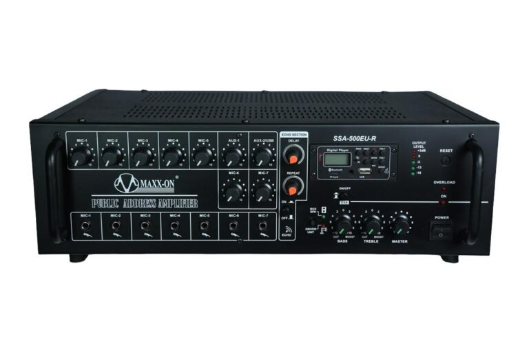 MAXX-ON Amplifier SSA-500EUR (Echo/USB/Recording)